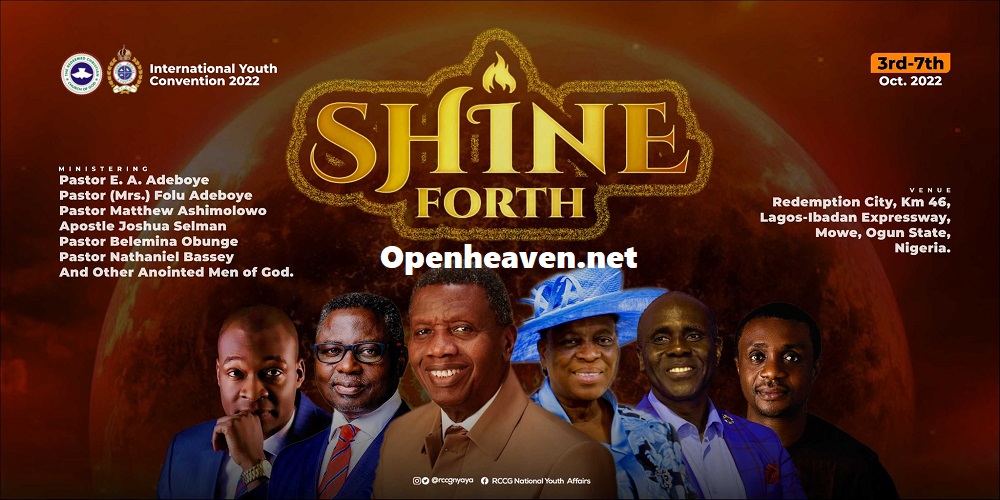 Redeemed Christian Church of God (RCCG) Messages, Open Heavens, Manuals ...