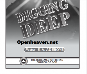 OPEN HEAVEN 26 AUGUST 2025 TODAY DEVOTIONAL Archives - Open Heavens and ...